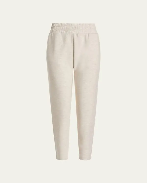 Varley The Slim Cuff Pants - Ivory Marl