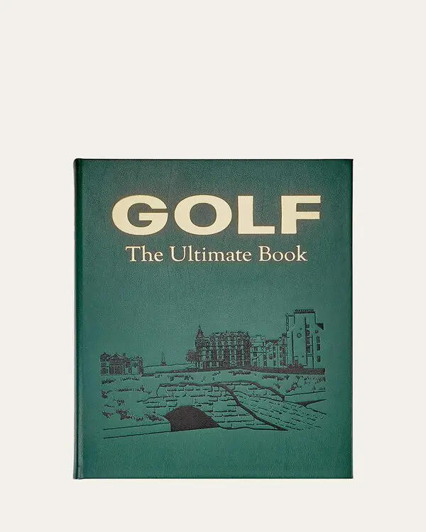 GRAPHIC IMAGE Ultimate Golf" Personalizable Leather Bound Book