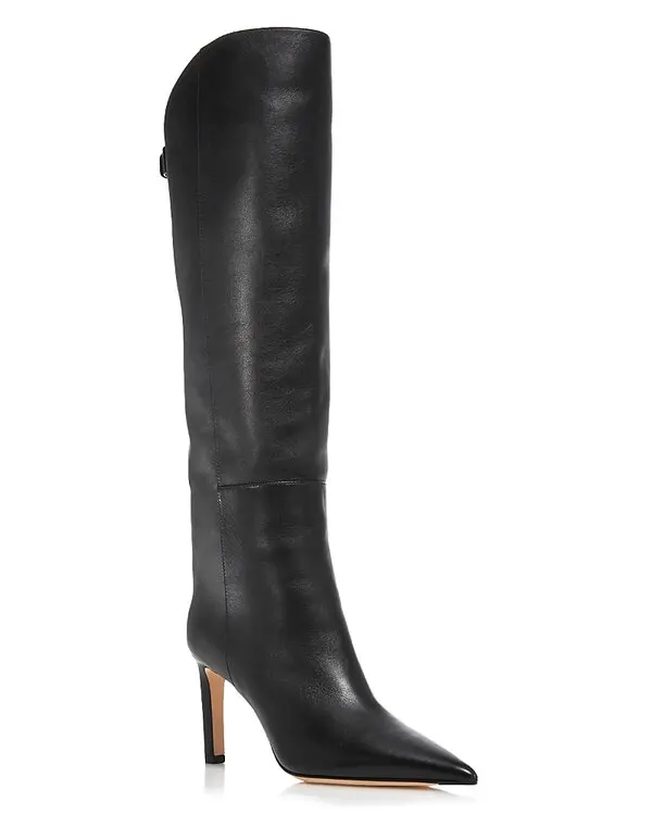 JIMMY CHOO Alizze 85 Knee High Boots - Black