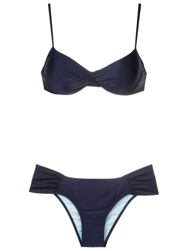 LYGIA & NANNY Vitoria Bikini Bottom - Blue