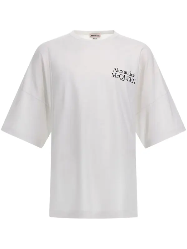 Alexander McQueen Logo-print Cotton T-shirt