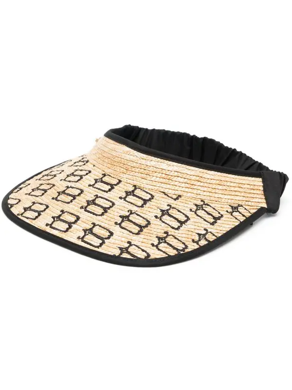 Borsalino Braided Straw Visor