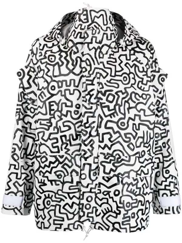 Junya Watanabe X Keith Haring Graphic-print Jacket