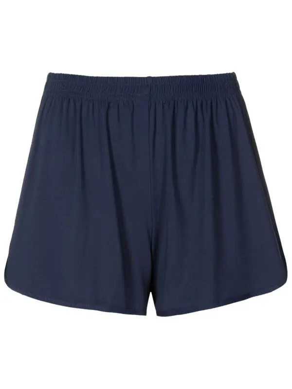 LYGIA & NANNY Lee Elasticated-waistband Shorts - Blue