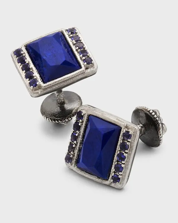 Armenta Cufflinks With Iolite
