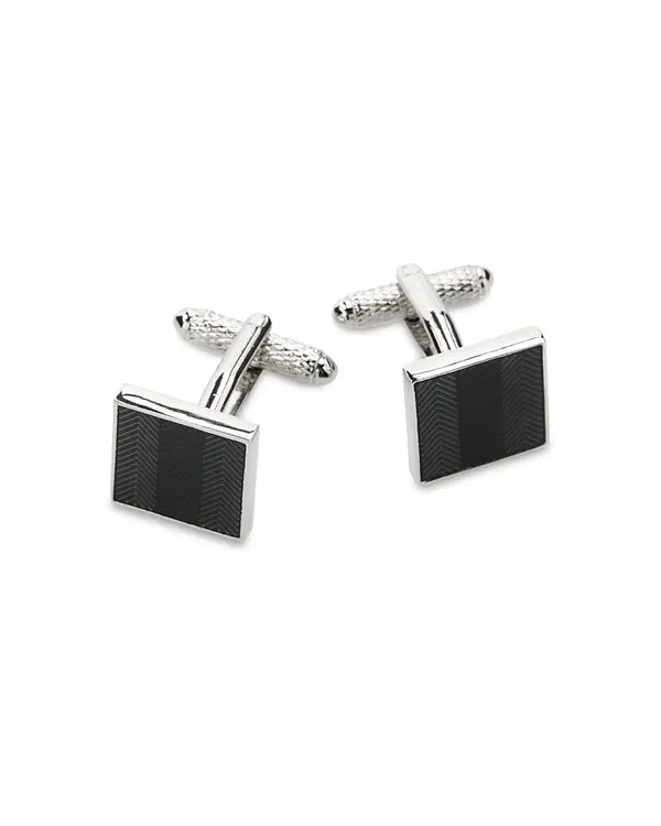 Bloomingdale'S Herringbone Square Cufflinks Exclusive