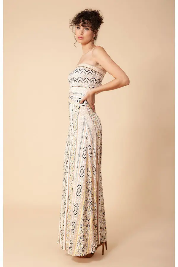 Hale Bob Hannah Jersey Maxi Dress - Brown / Neutral
