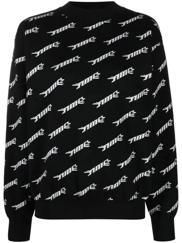 AMBUSH Logo-print Wool-blend Sweatshirt