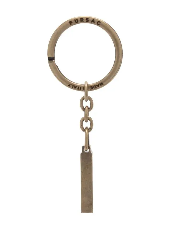 FURSAC Letter Key Ring - Gold | Editorialist