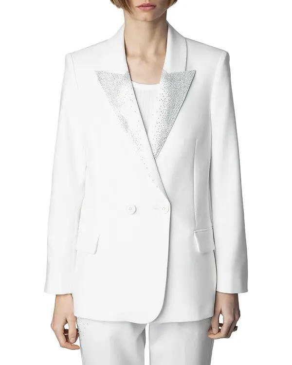 Zadig&Voltaire Rhinestone Lapel Blazer - Judo
