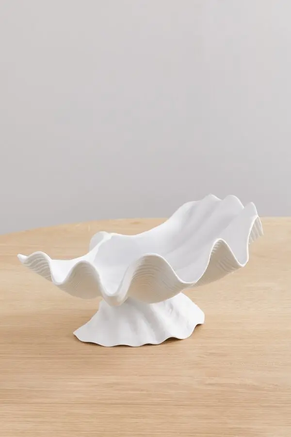 L'Objet Neptune X-large Porcelain Bowl - White