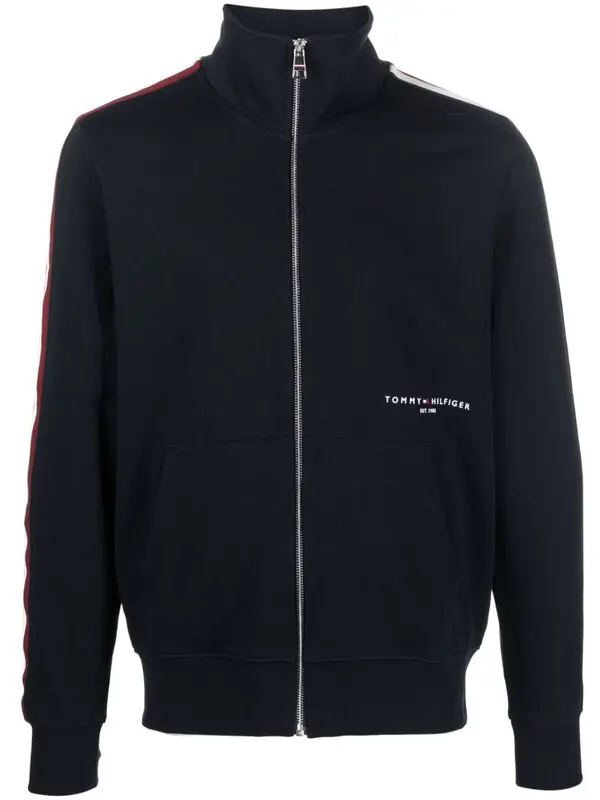 Tommy Hilfiger Logo-print Bomber Jacket