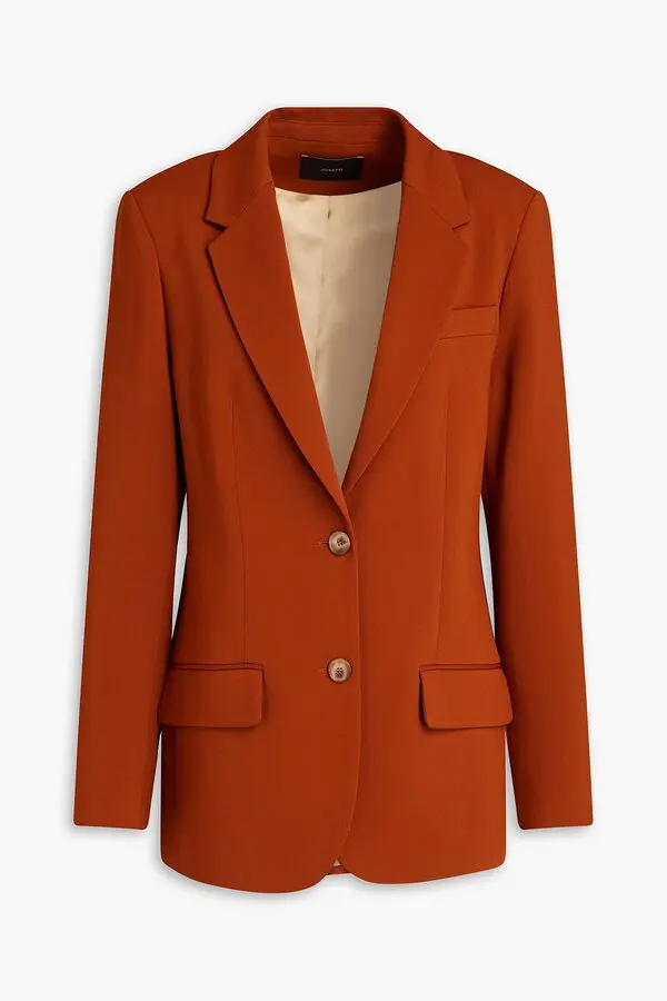 JOSEPH Jackie Crepe Blazer - Tan