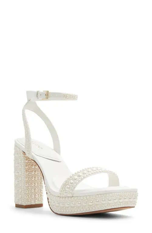 Aldo Lulu Block Heel Platform Sandal