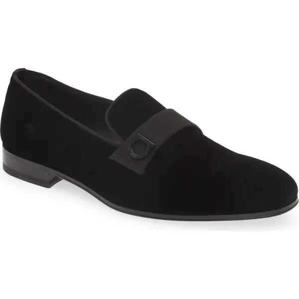 FERRAGAMO Lapo Smoking Slipper