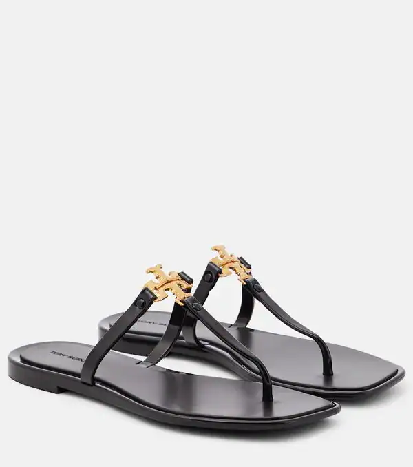 Tory Burch Roxanne Sandals Black Editorialist