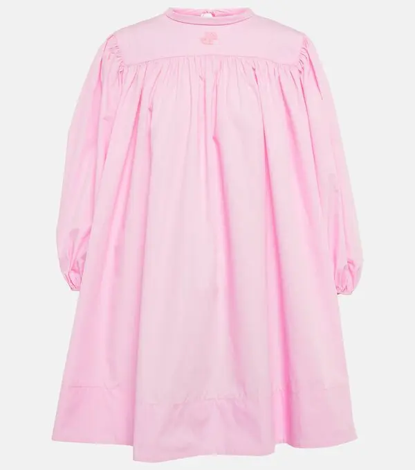 Patou Cotton Poplin Minidress