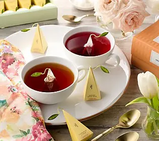 TEA FORTE 20-ct Herbal Tea Assortment Pyramid Infuser Box