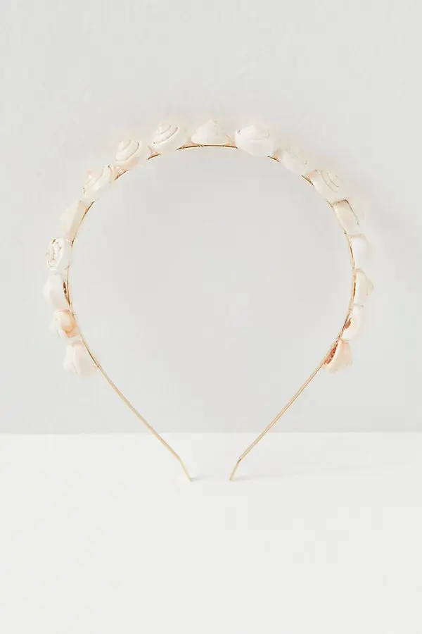 Free People Shell Headband By - Sundial Shell | Editorialist display picture 3
