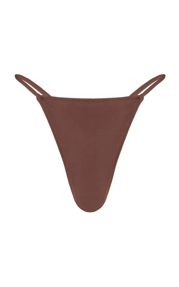 Eterne Thea String Bikini Bottom - Brown