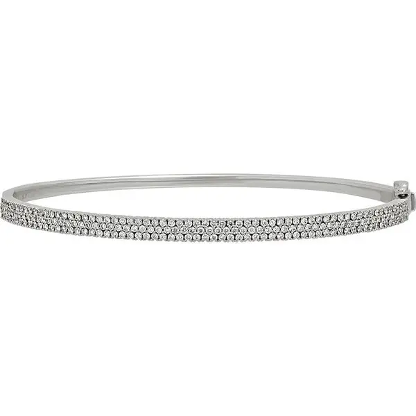 Bony Levy Audrey Diamond Bangle - 18k White Gold