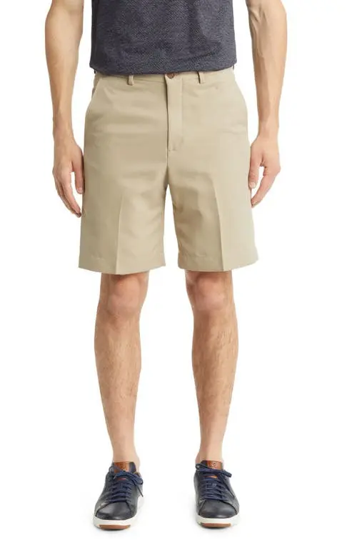 Berle Microfiber Flat Front Shorts