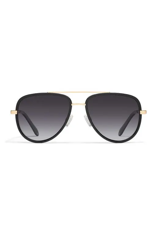 Quay All In 56mm Polarized Aviator Sunglasses