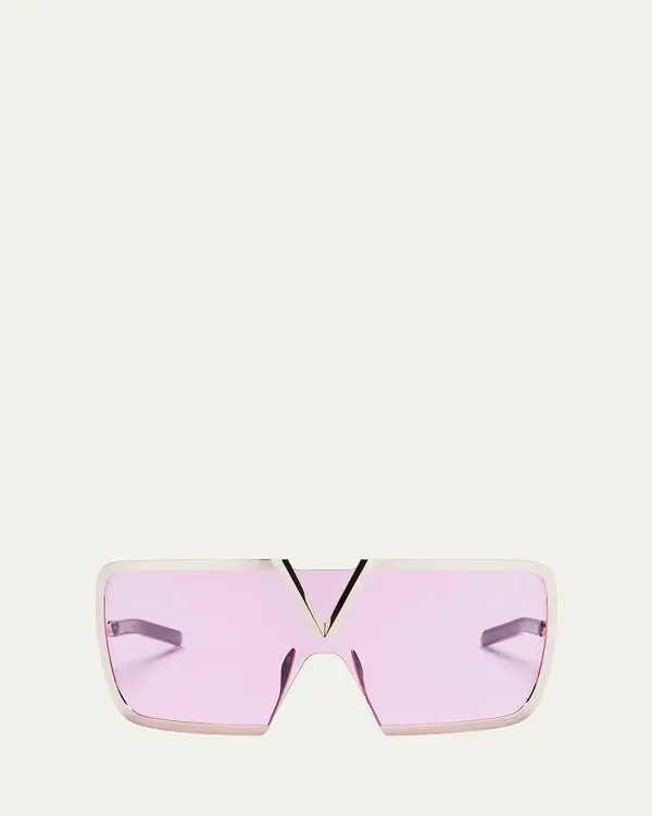 Valentino Garavani V Romask Shield Sunglasses