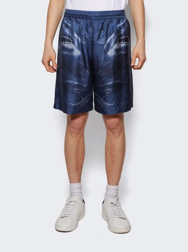 Burberry Casual Shorts - Rich Navy