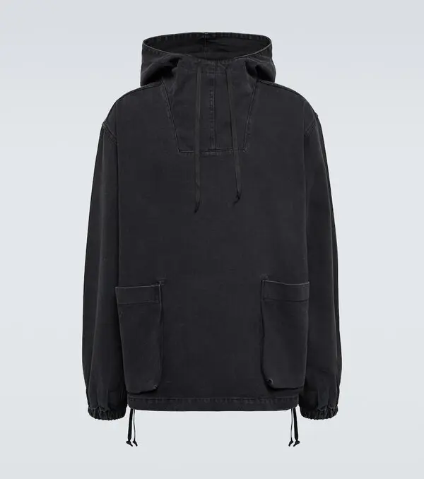 THE FRANKIE SHOP Cliff Denim Hoodie