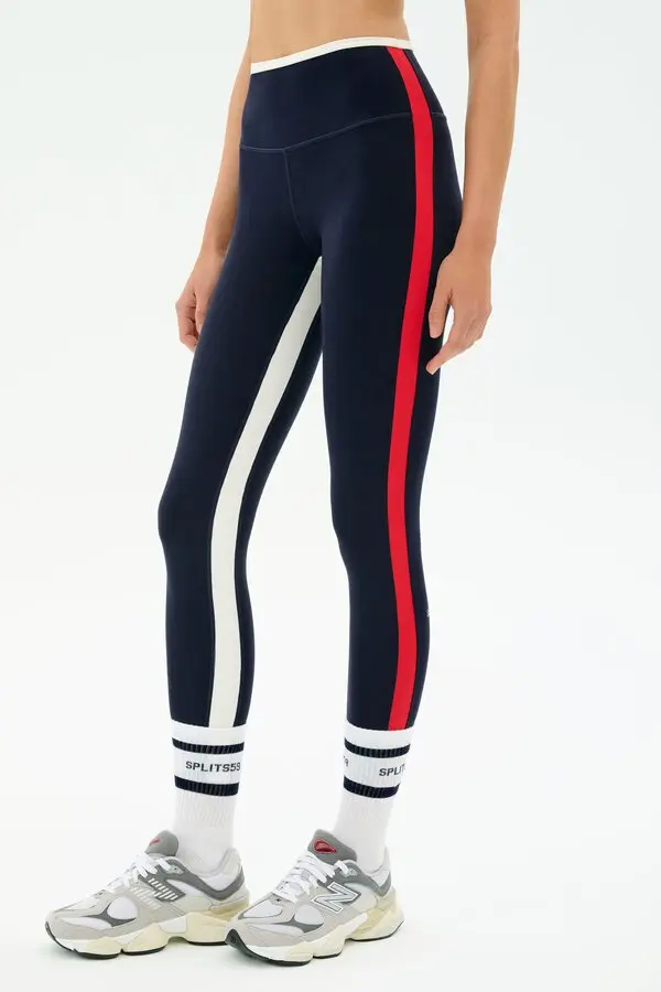 Splits59 Sam High Waist Rigor 7/8 - Indigo/white