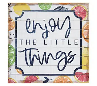 SINCERE SURROUNDINGS 14' Enjoy Things Fruit Per Ect Pallet