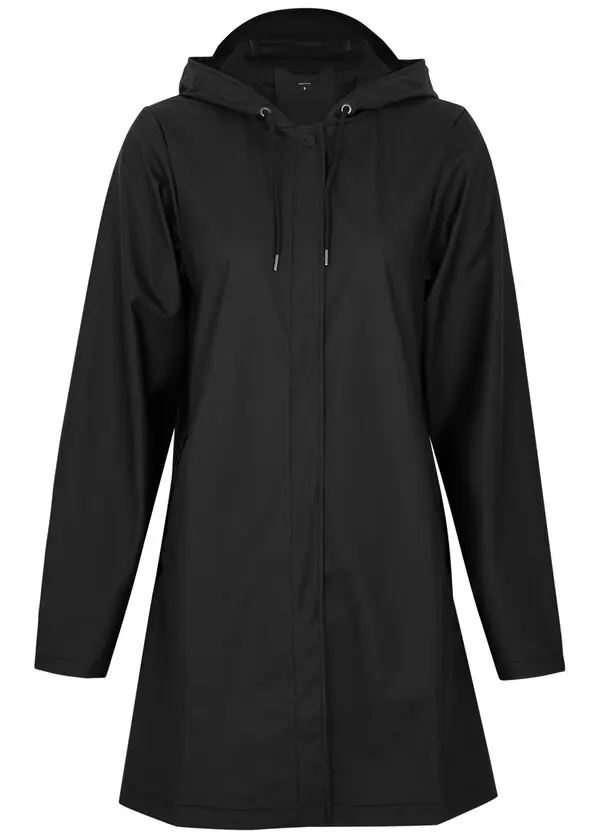Rains Rubberised Hooded Jacket