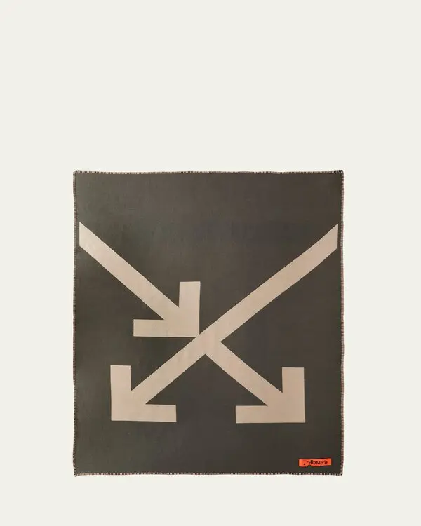 Off-White Arrow Blanket