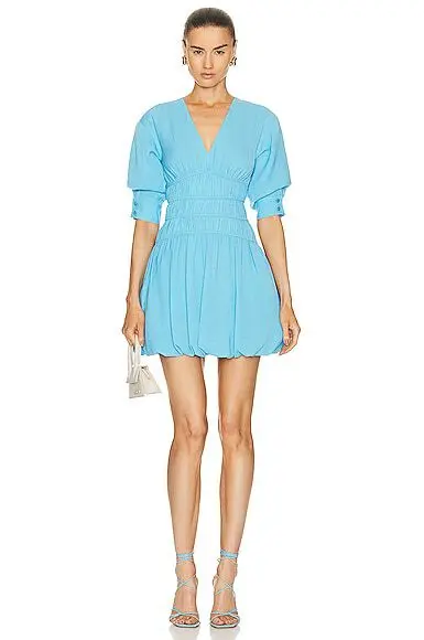 a line shift mini dress Peony Pointelle Shift Mini Dress