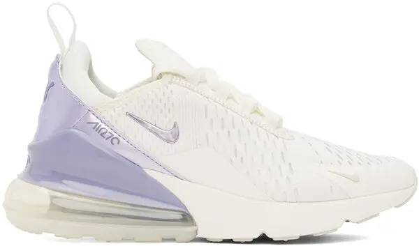 270 sail white and purple nike air max 270
