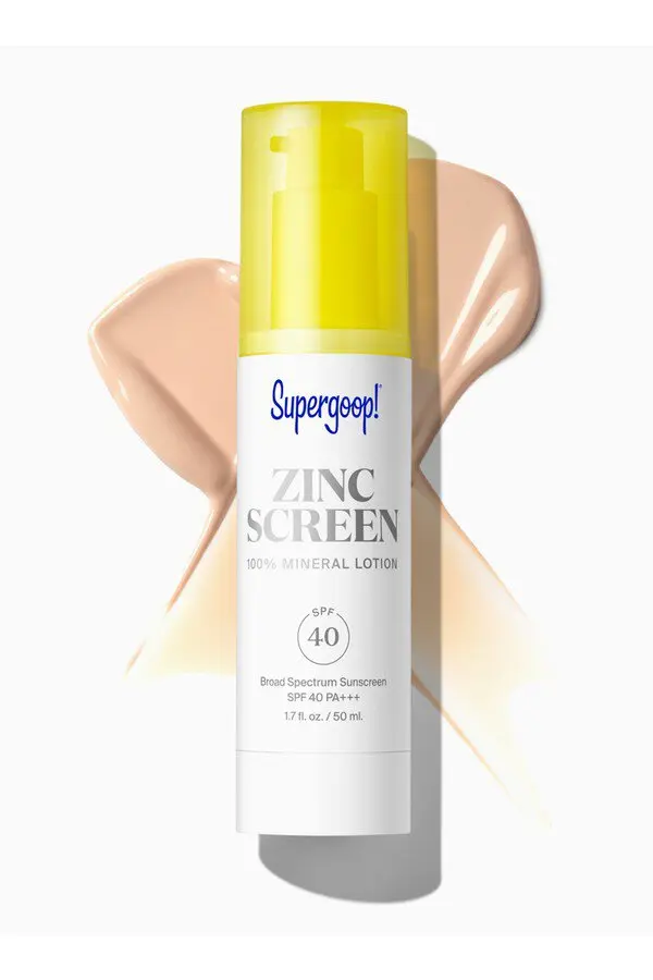 SUPERGOOP Zincscreen Mineral Lotion Spf 40 - Natural