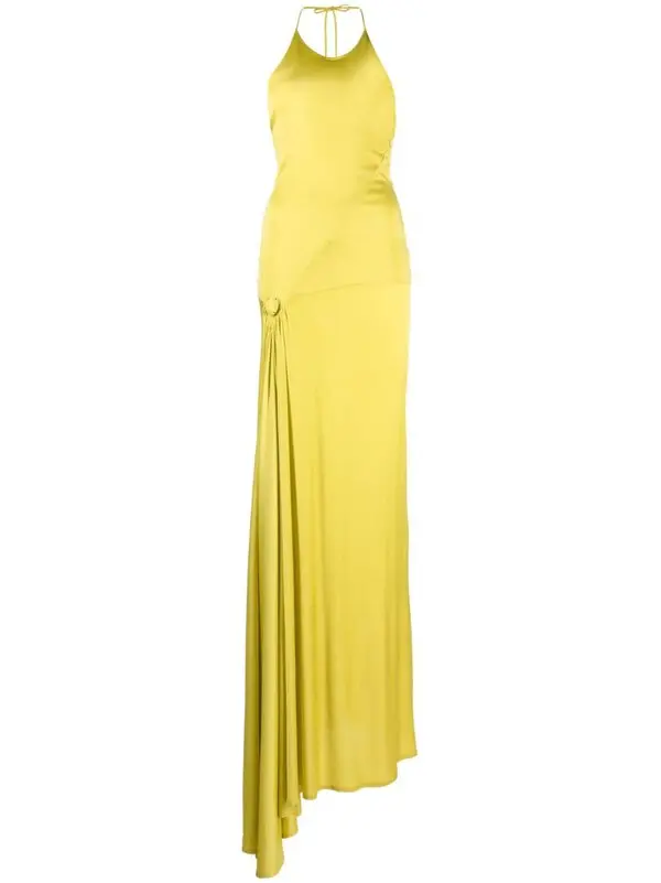V:PM ATELIER Halterneck Sleeveless Gown