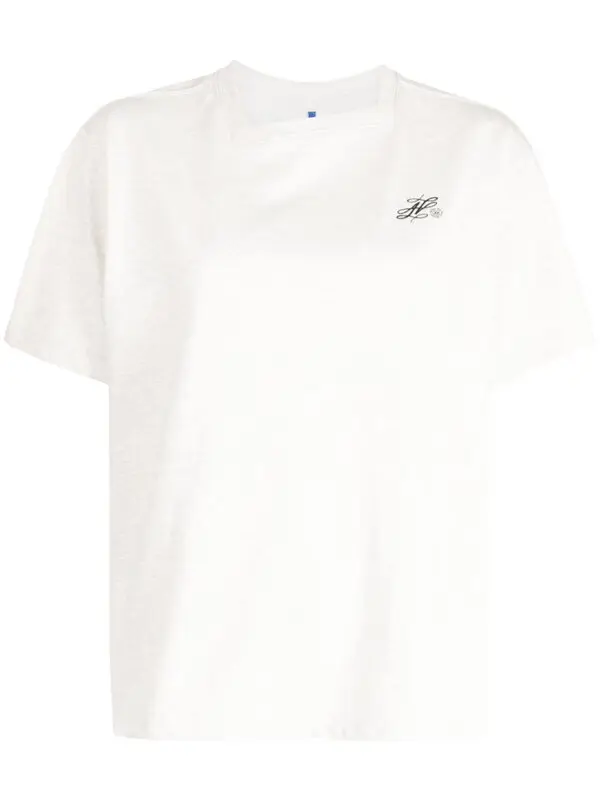 ADER ERROR Logo-embroidered T-shirt