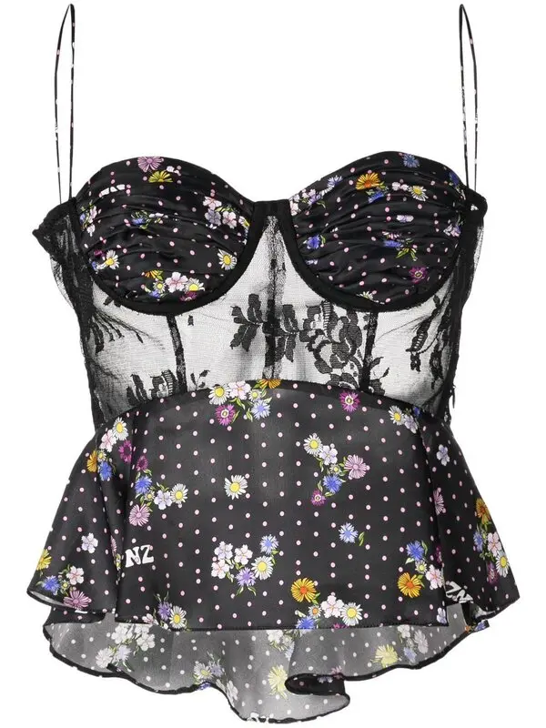 Natasha Zinko Panelled Camisole Top
