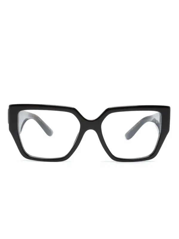 Dolce & Gabbana Logo-plaque Square-frame Eyeglasses
