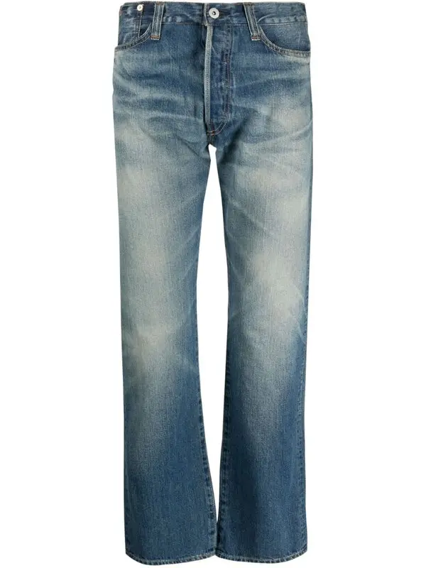 Junya Watanabe X Jean-michel Basquiat Jeans - Blue