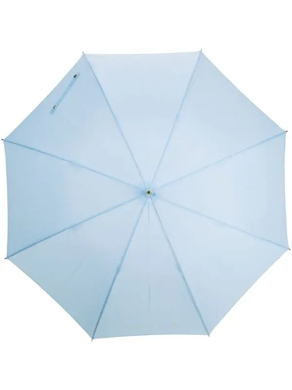Mackintosh Heriot Whangee-handle Umbrella - Blue