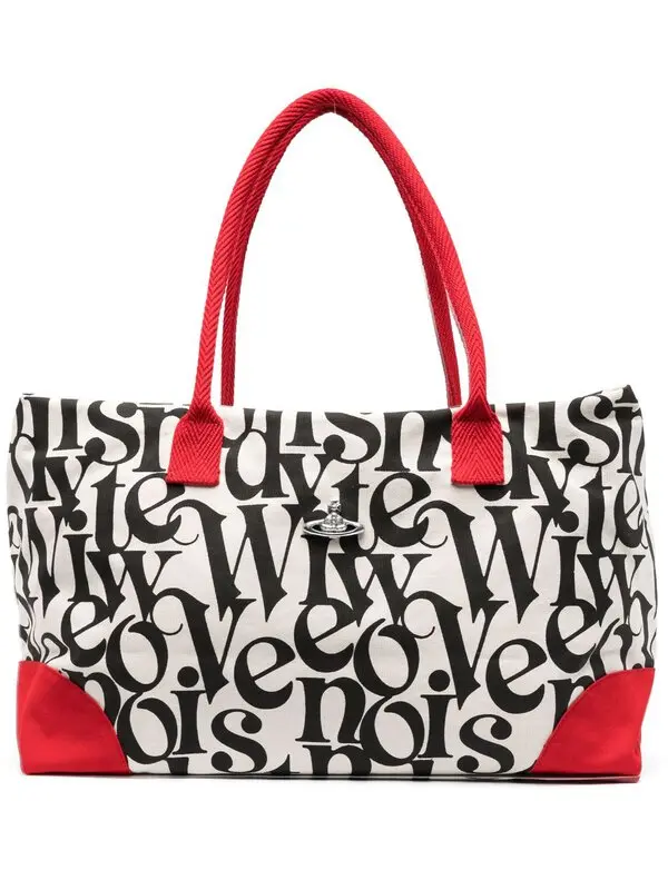 Buy VIVIENNE WESTWOOD Sid Weekender Bag - White At 20% Off | Editorialist