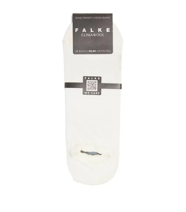 Falke Invisible Clima Wool Socks - White