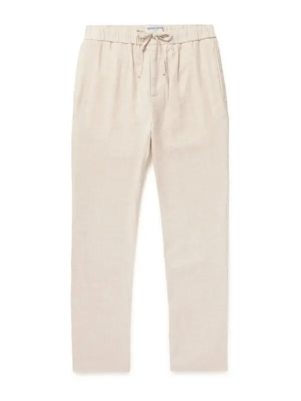 Frescobol Carioca Oscar Straight-leg Trousers - Neutrals