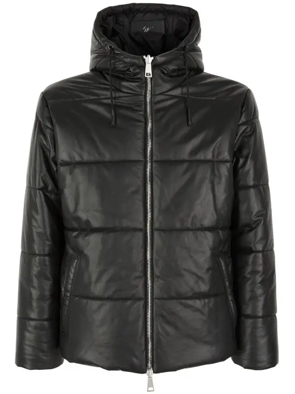 GIUSEPPE ZANOTTI Drawstring-hood Puffer Jacket