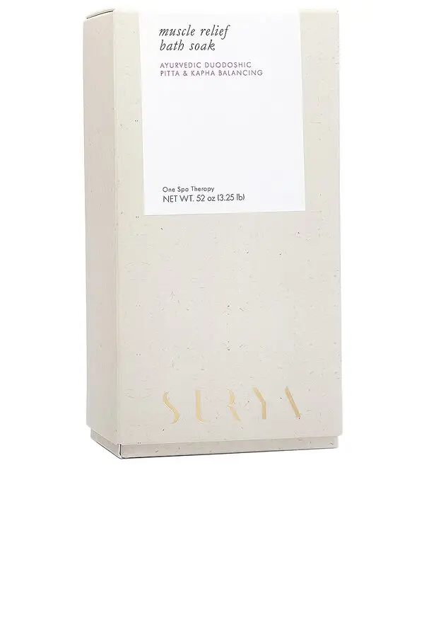 SURYA Muscle Relief Bath Soak - N,a