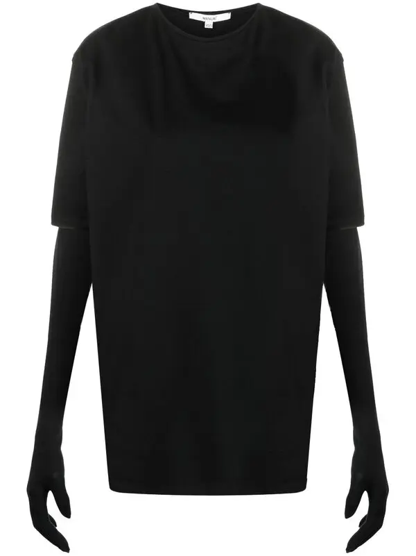 MANURI Glove-sleeve T-shirt