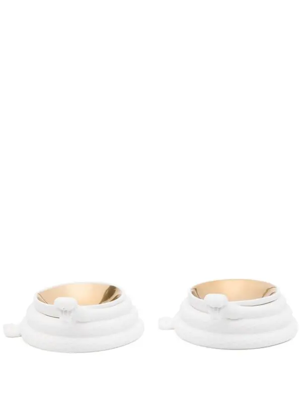 Jonathan Adler Eden Salt And Pepper Cellars - White